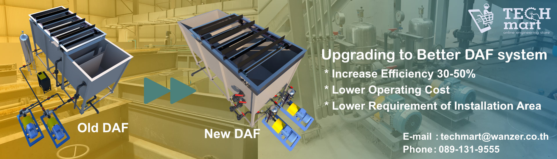 WWTP Upgrade by DAF-Pump Skid - Techmart Equipment & Tool
